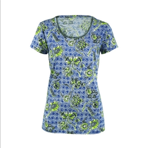 Peruvian Connection | Tops | Peruvian Connection Woodblock Pima Cotton ...